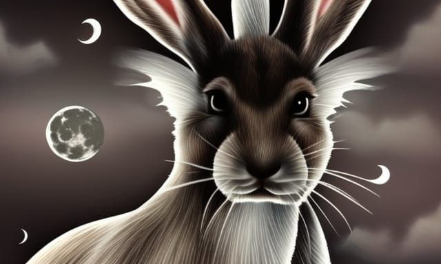 Hare prophecy - AI Generated Artwork - NightCafe Creator