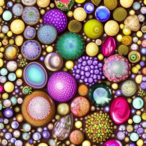 Blooming Seashells - AI Generated Artwork - NightCafe Creator