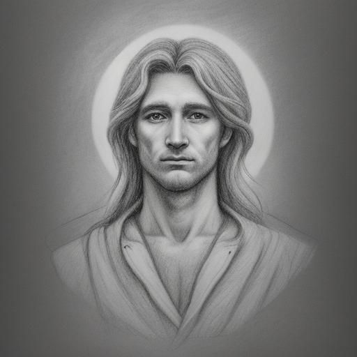 a drawing of god - AI Generated Artwork - NightCafe Creator