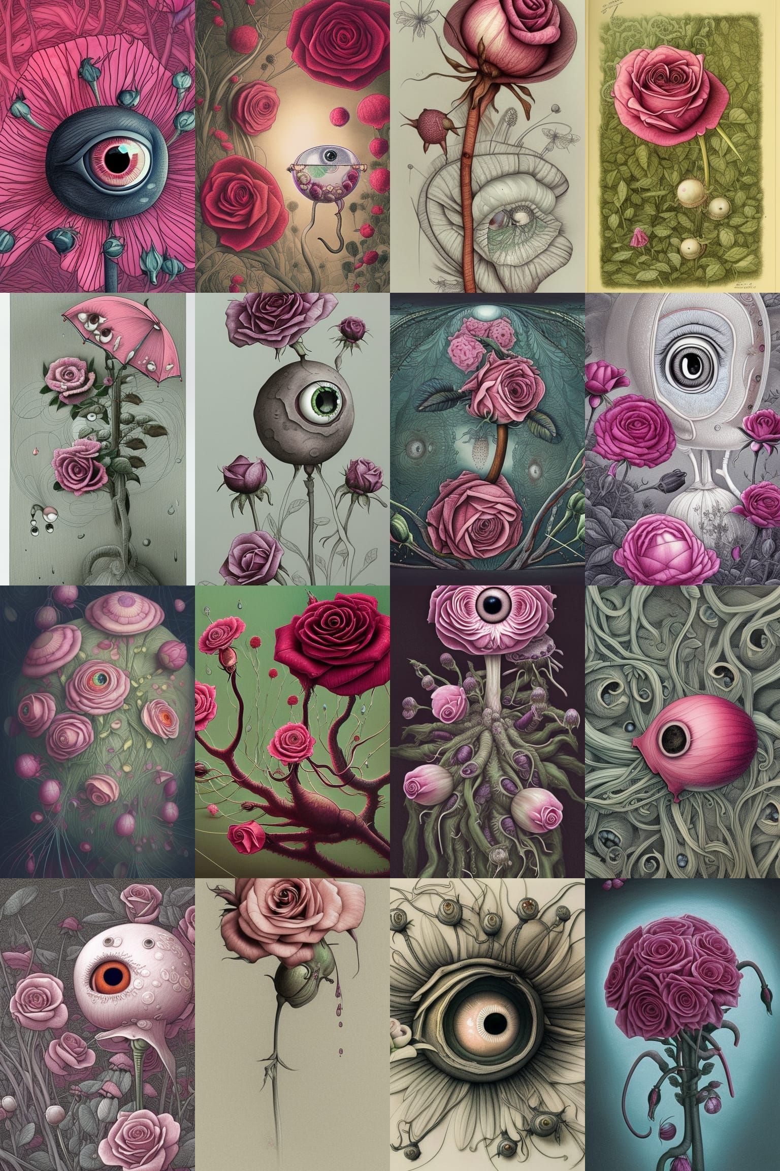 Spooky Roses: Guardians of the Night - AI Generated Artwork - NightCafe ...