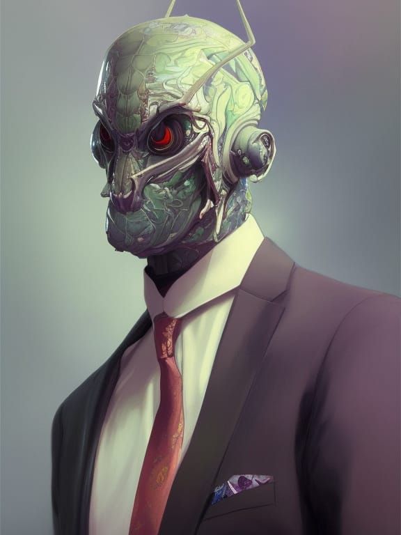 Bug man - AI Generated Artwork - NightCafe Creator