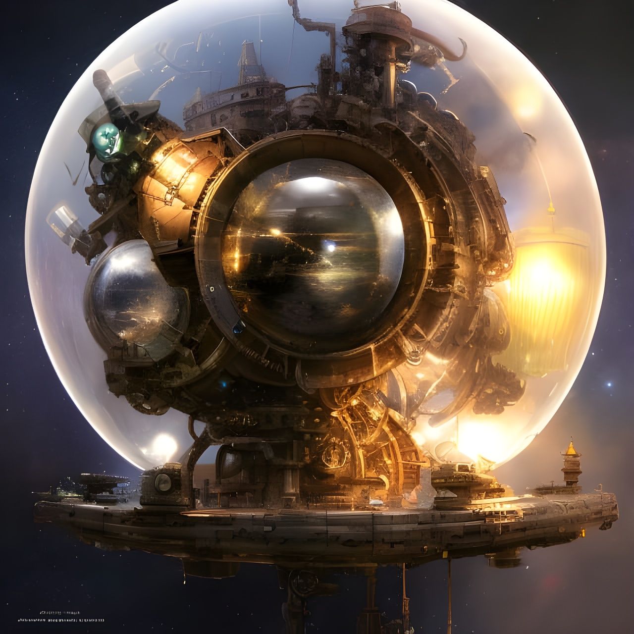 Time machine prototype - AI Generated Artwork - NightCafe Creator