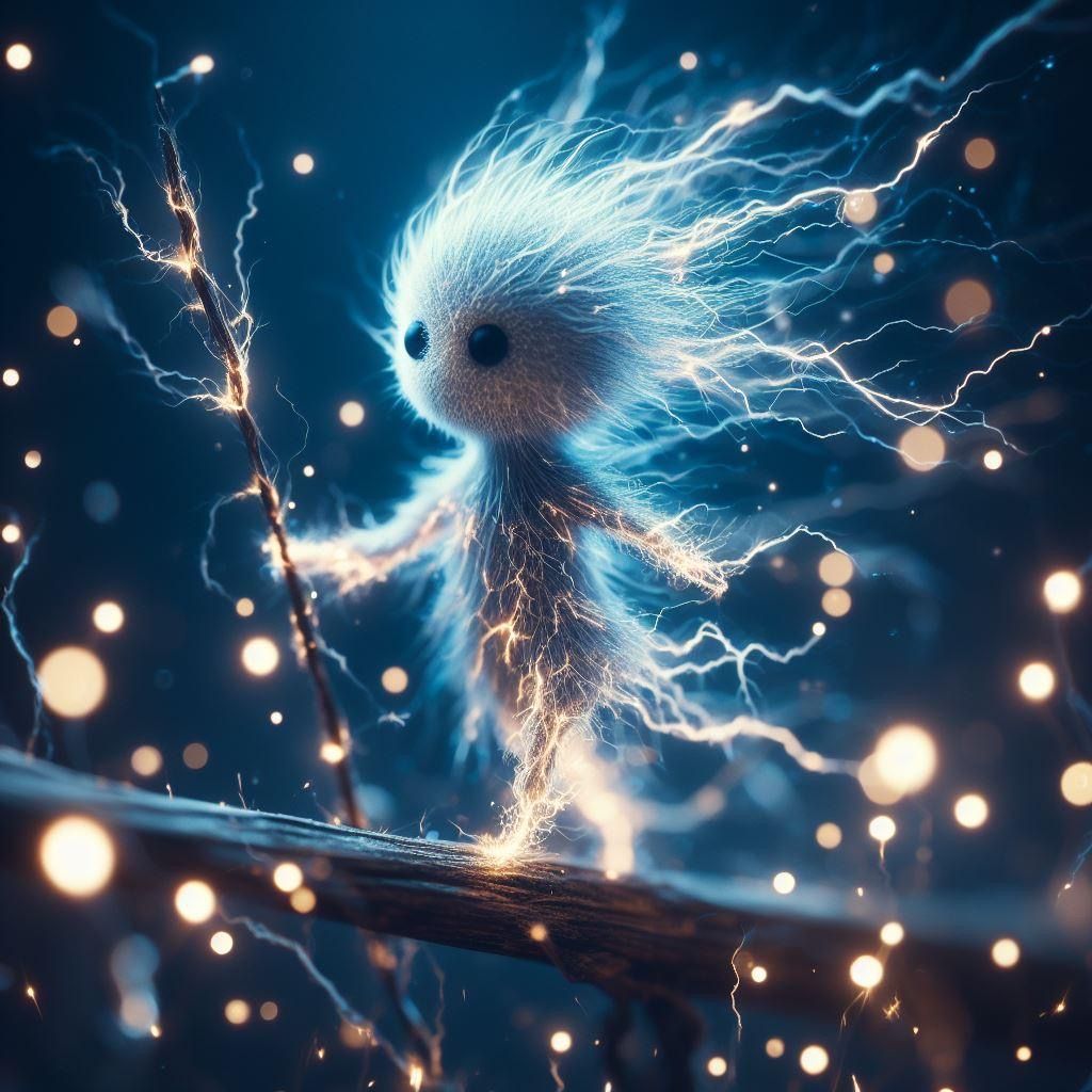 Electric Sprite - AI Generated Artwork - NightCafe Creator