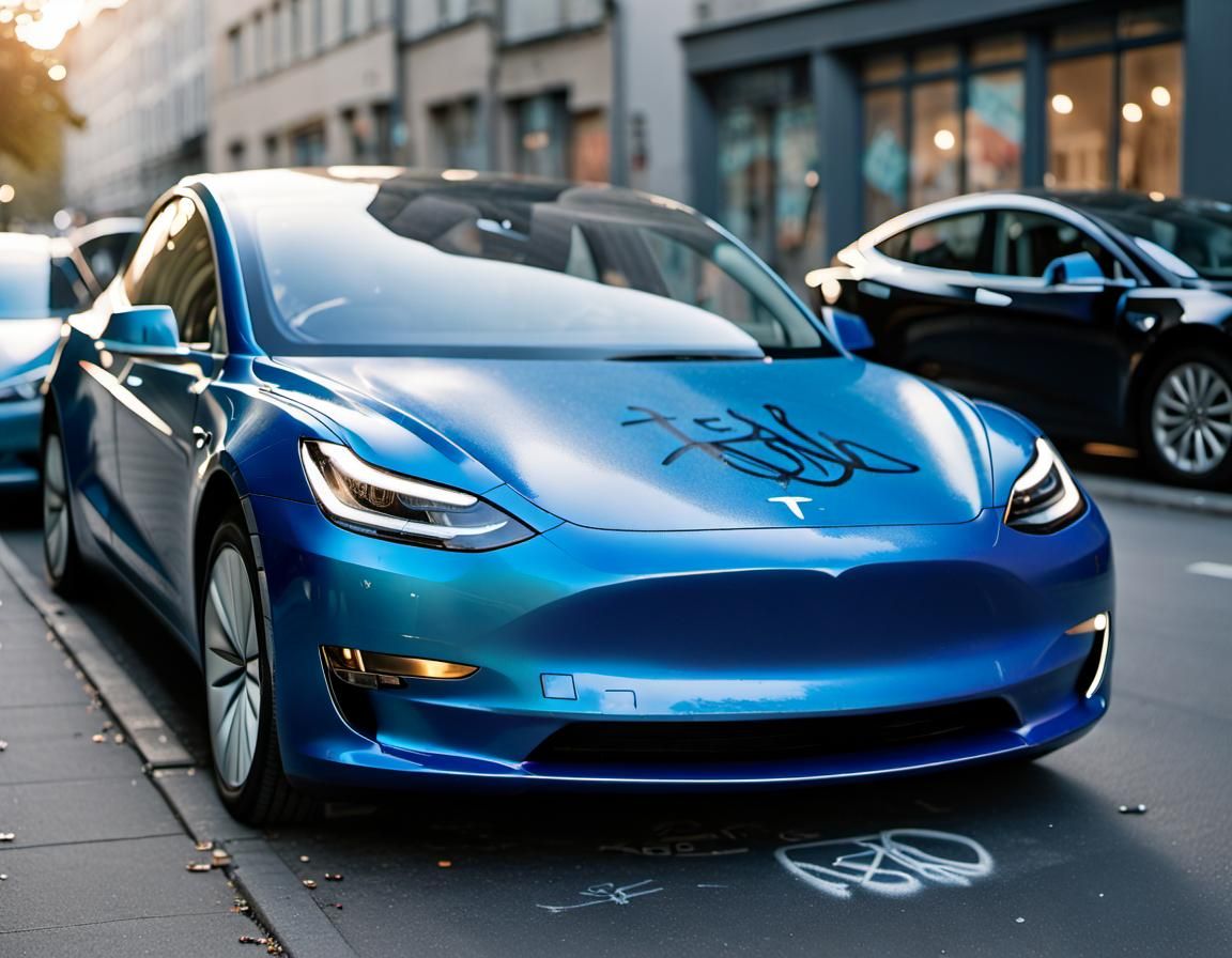 Tesla Summer '24 - AI Generated Artwork - NightCafe Creator