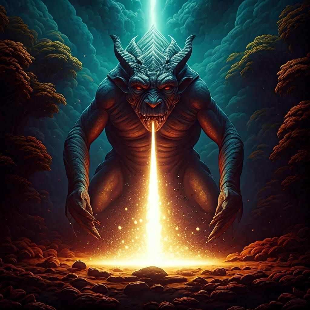 a super sigma - Grandiose Mythical Being Unleashes Celestial...