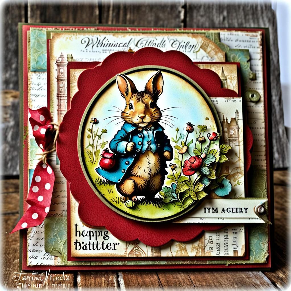 Peter Rabbit - AI Generated Artwork - NightCafe Creator
