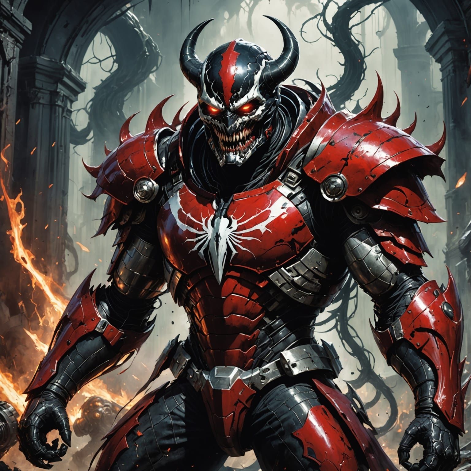 AU Space Knight Venom - AU Space Knight Venom