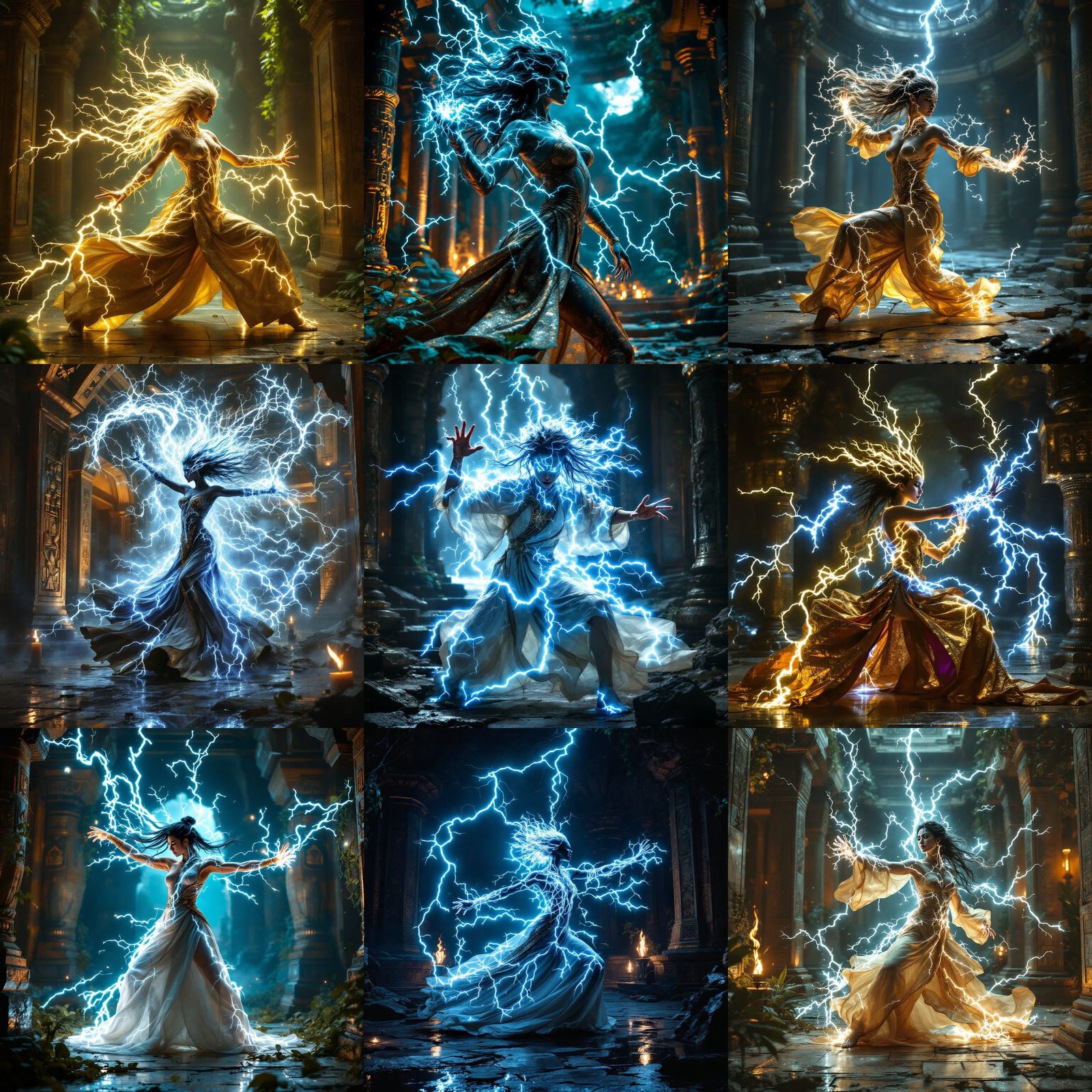 Kung-Fu of Lightning, Nano-dust manipulation via the Quantum space ...