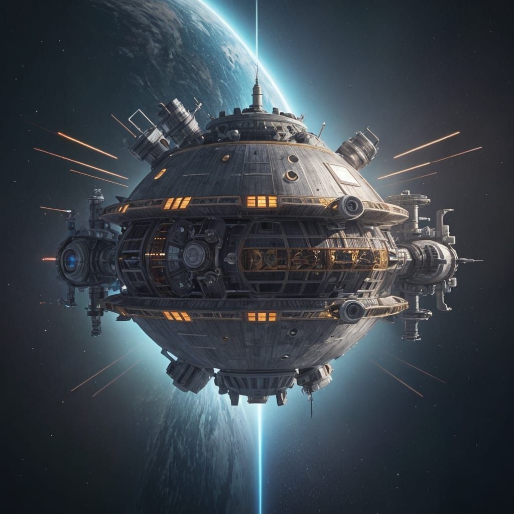 Centauri X Station. - Centauri X Station.