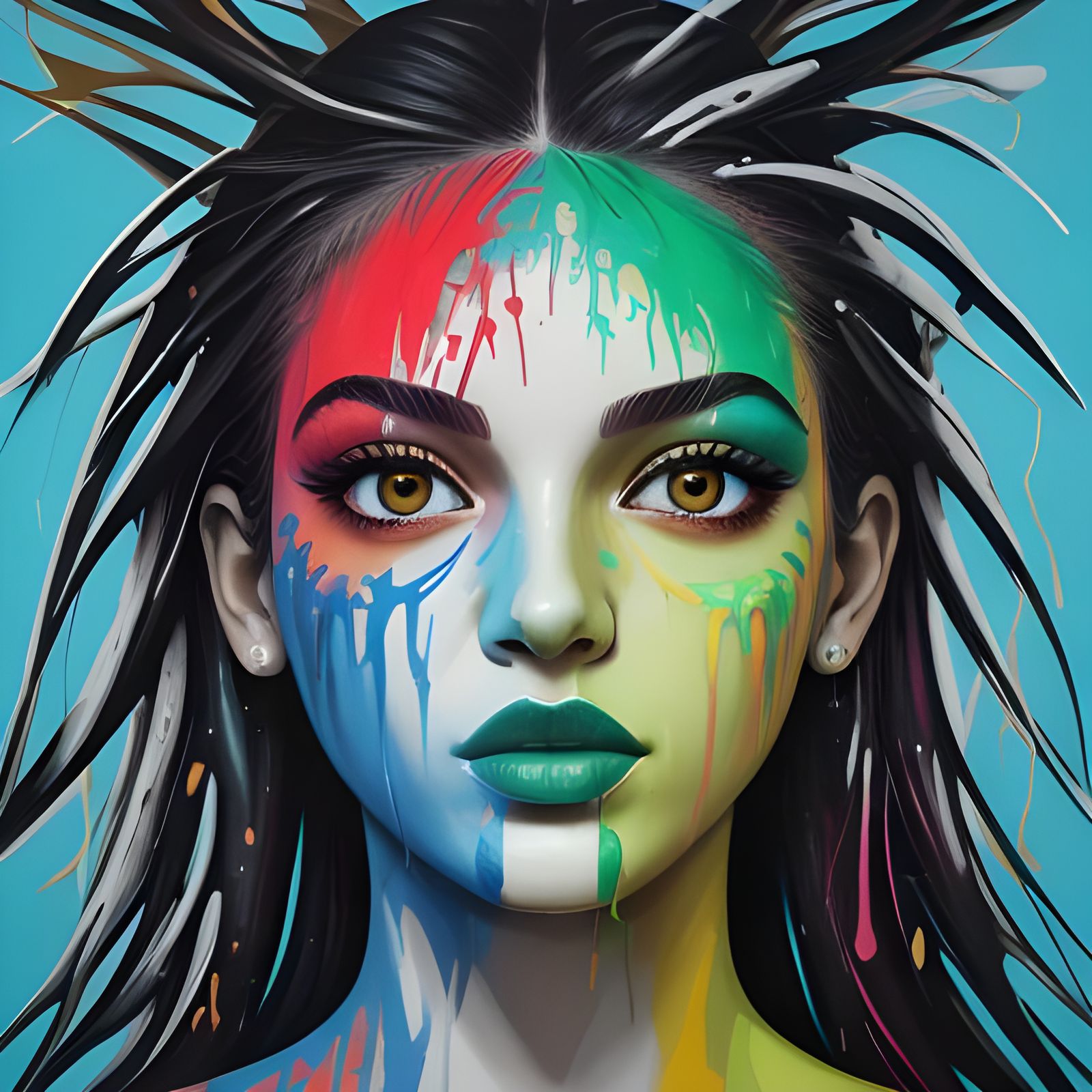 Paint Portraits - AI Generated Artwork - NightCafe Creator