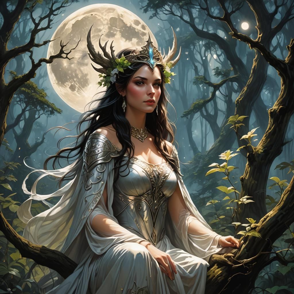 The Secret Glade of the Fae Queen - AI Generated Artwork - NightCafe Creator