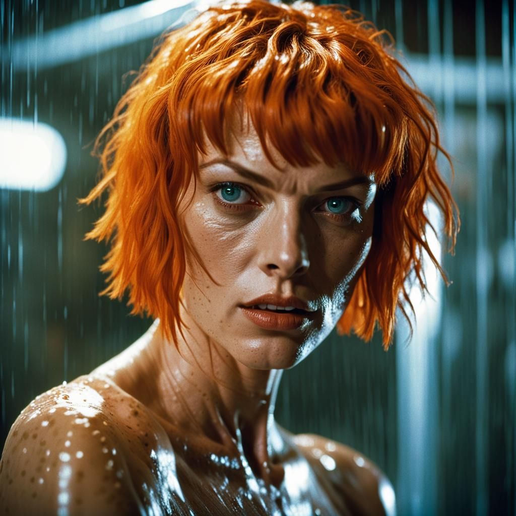 Milla Jovovich as Leeloo (evolved) - AI Generated Artwork - NightCafe ...