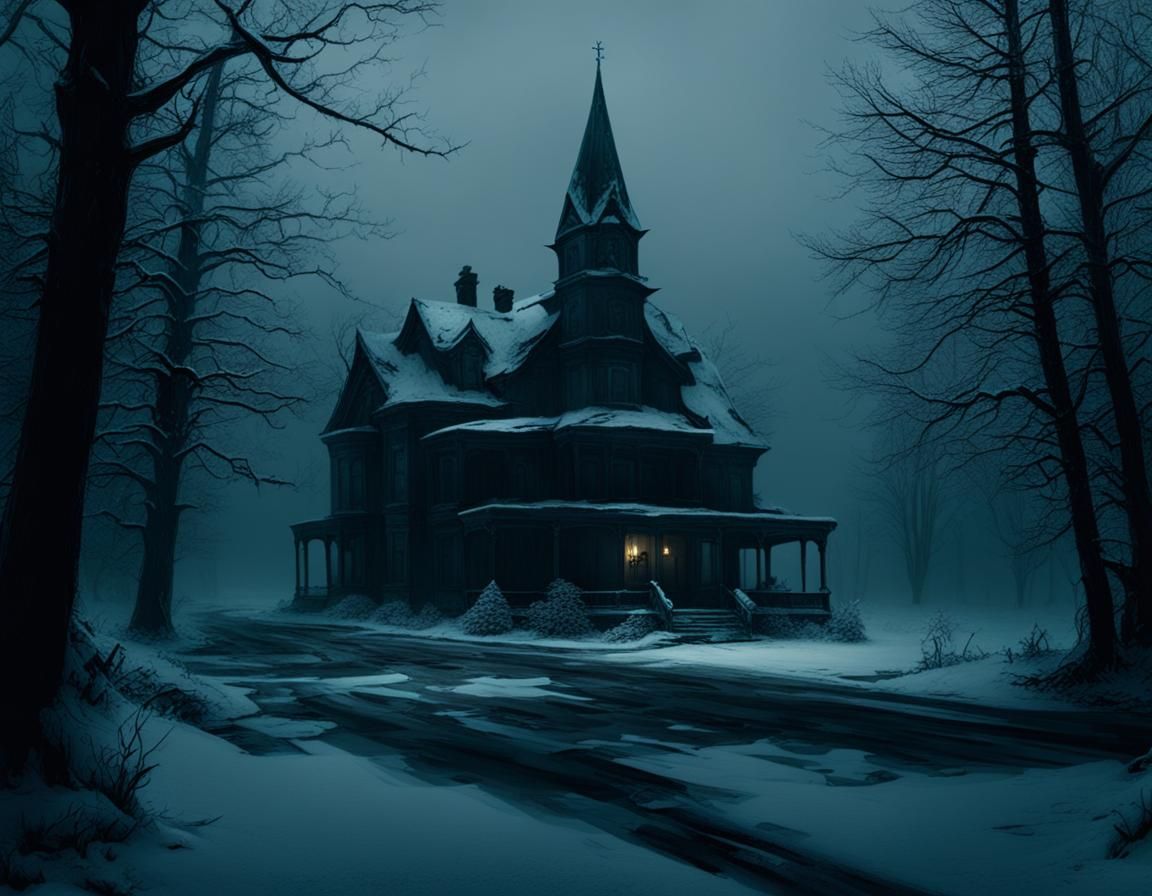 Dead Winter, Christmas Eve, horror, ghastliness, evil, spine-chilling ...