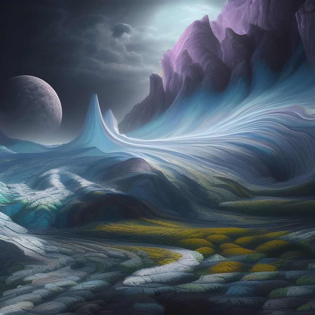 Foggy Meadows #3 - AI Generated Artwork - NightCafe Creator