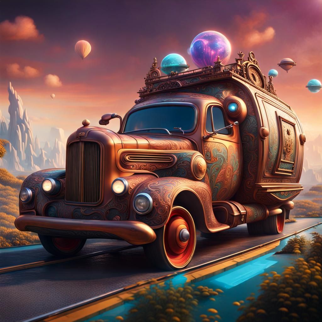 "Things on wheels" - AI Generated Artwork - NightCafe Creator