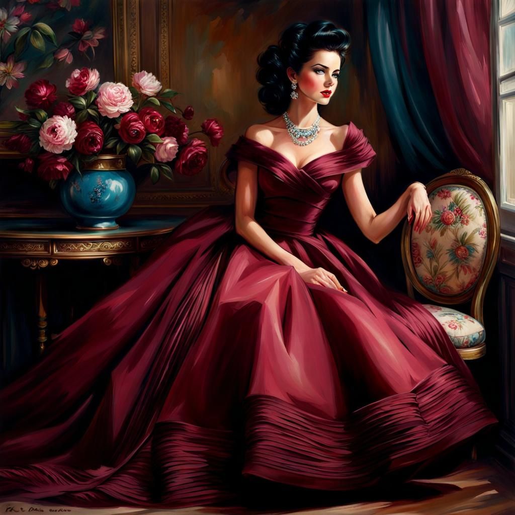 Lady Stephanie - AI Generated Artwork - NightCafe Creator