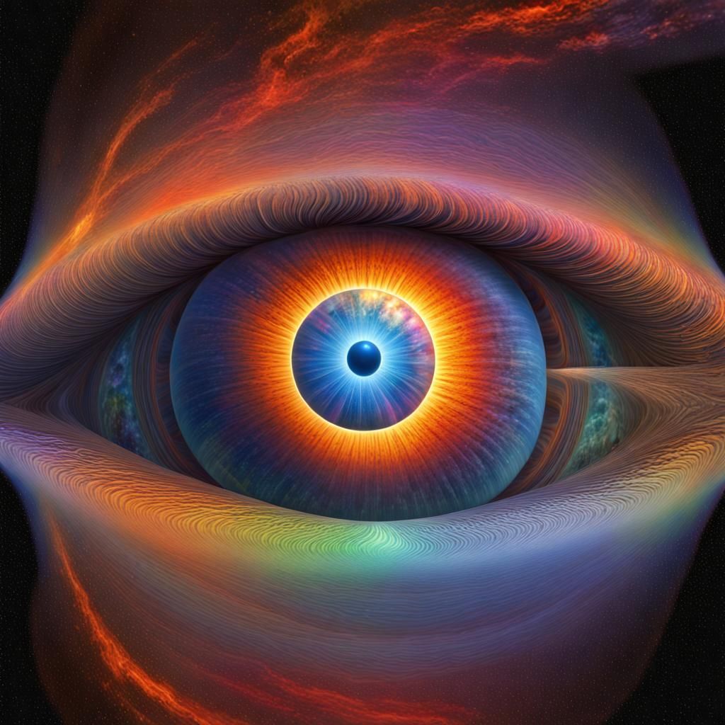 Galactic Eye - AI Generated Artwork - NightCafe Creator