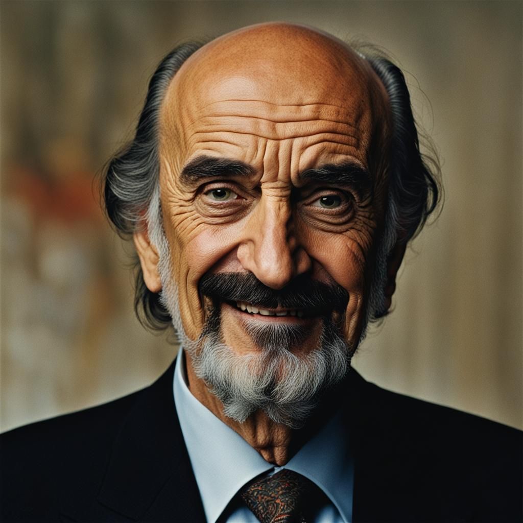 Roger Delgado as the Master with a Machiavellian smile - AI Generated ...