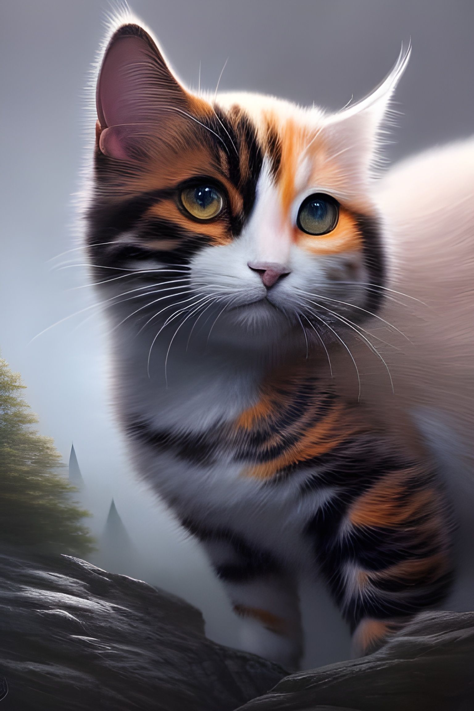 Kitty - AI Generated Artwork - NightCafe Creator