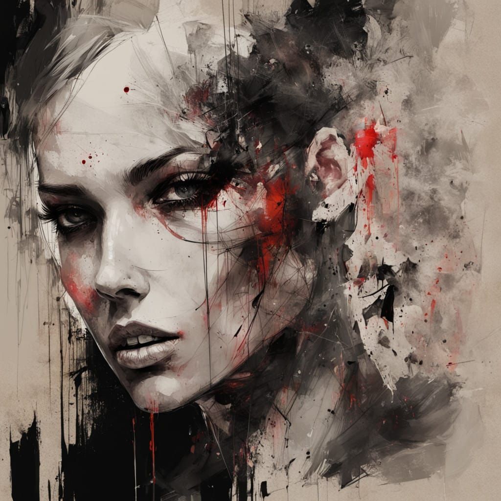 face, bleeding eyes, Russ Mills - face, bleeding eyes, Russ ...