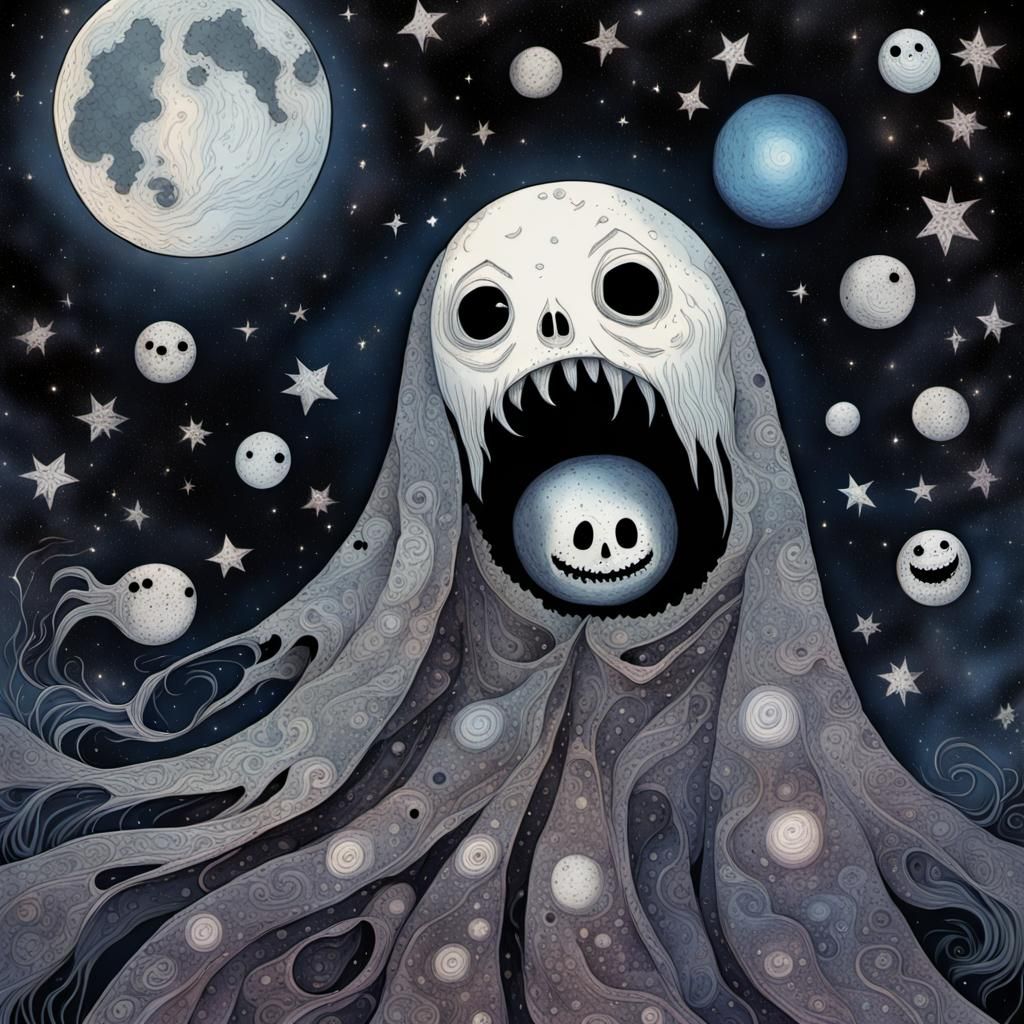 ghost - AI Generated Artwork - NightCafe Creator