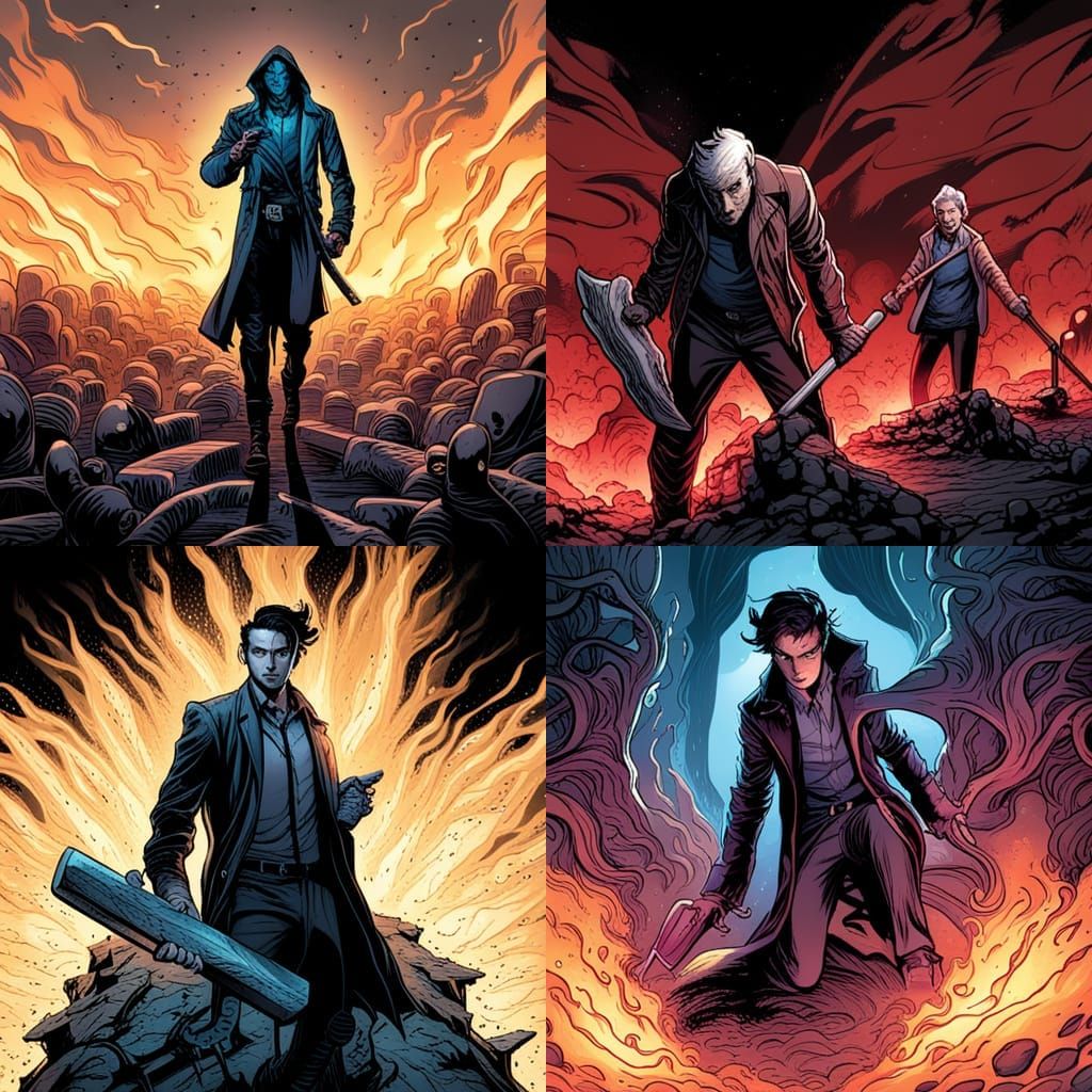 Dead hunter - AI Generated Artwork - NightCafe Creator