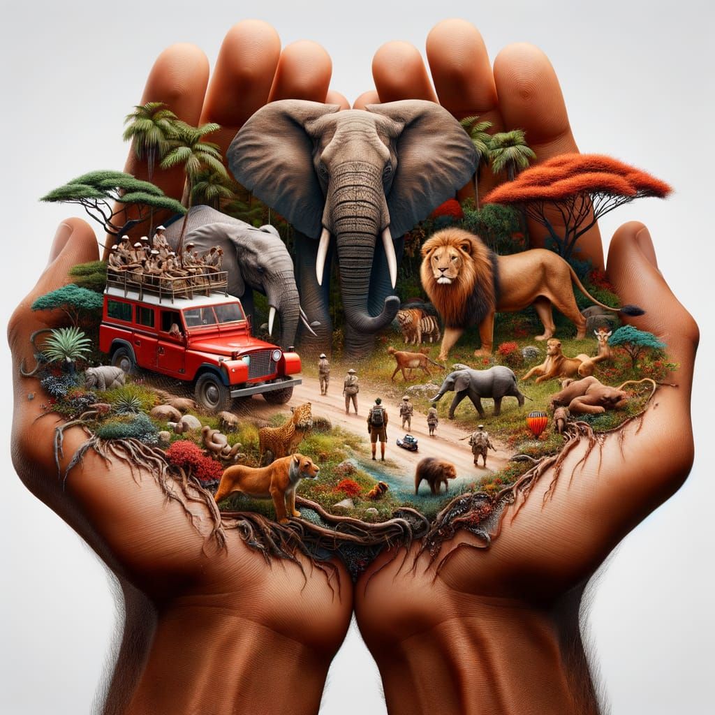 Magic Safari - AI Generated Artwork - NightCafe Creator