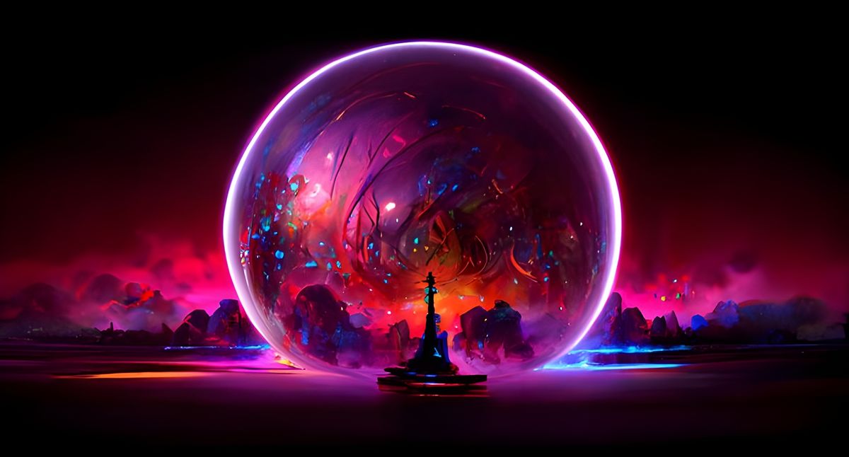 Astral Sphere II. The Tower - AI Generated Artwork - NightCafe Creator