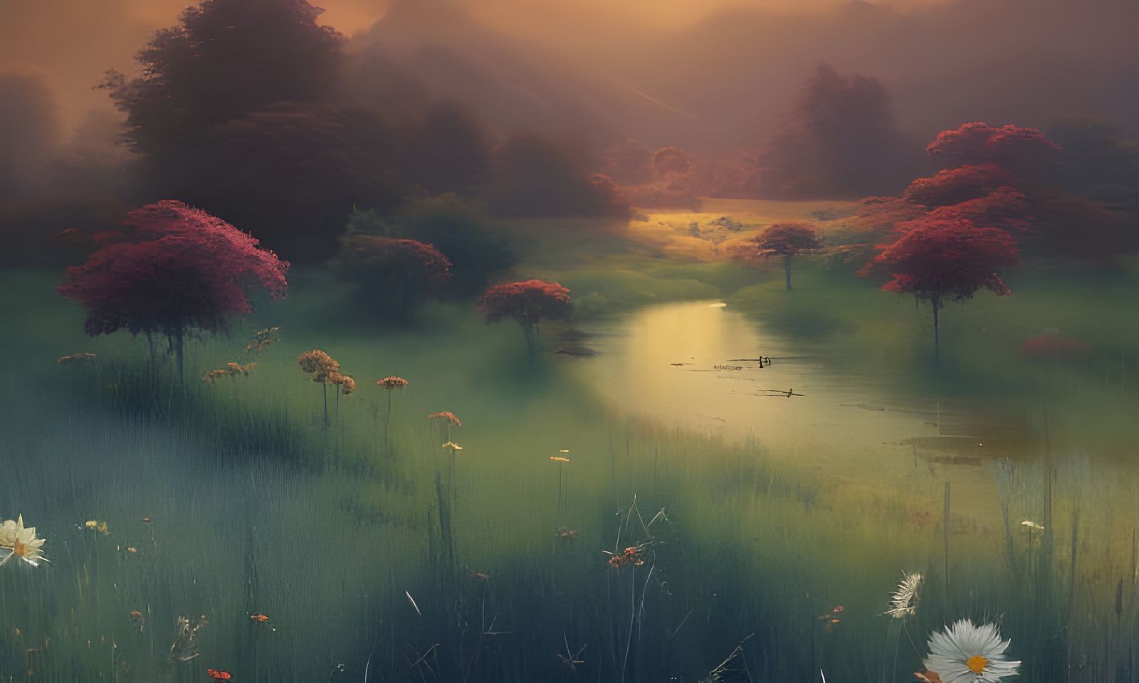 landscape - AI Generated Artwork - NightCafe Creator