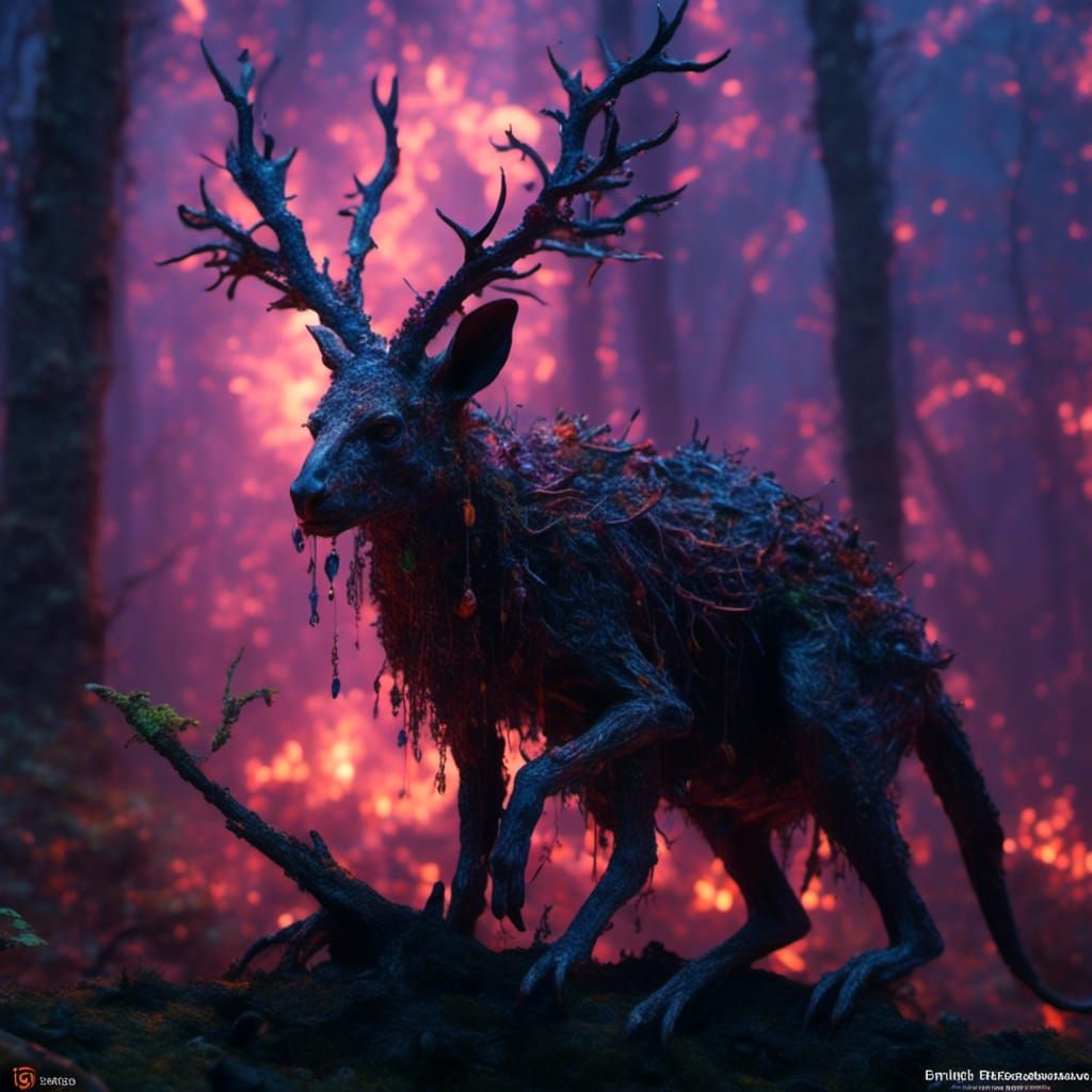 Demon Roo - AI Generated Artwork - NightCafe Creator