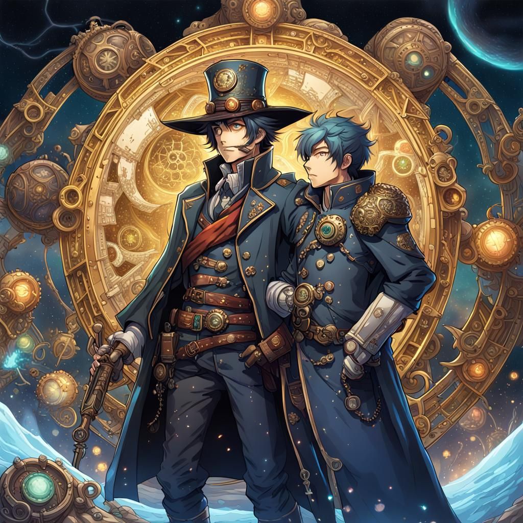 AI Art Prompt Wizard, Badge I - AI Generated Artwork - NightCafe Creator