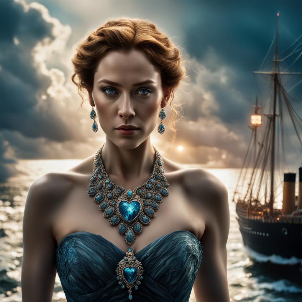 Heart of ocean #2 - AI Generated Artwork - NightCafe Creator