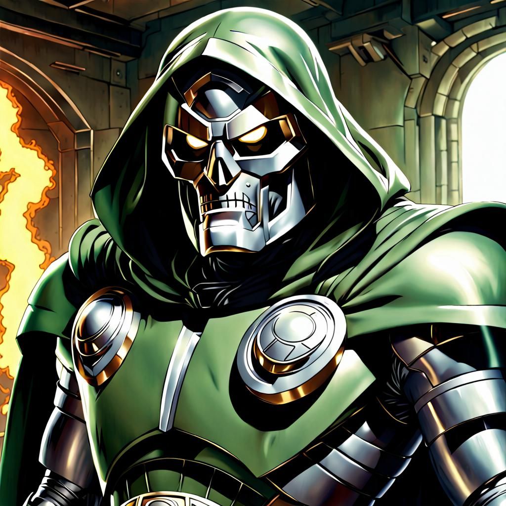 Doctor Doom arrives to annihilate! - AI Generated Artwork - NightCafe ...