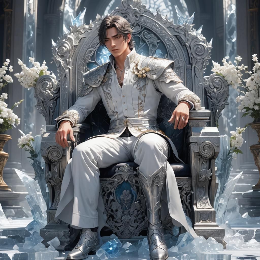 The Ice Prince. - AI Generated Artwork - NightCafe Creator