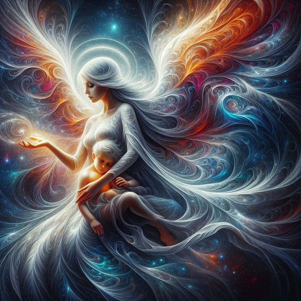 The Angel of Innocent Victims - AI Generated Artwork - NightCafe Creator