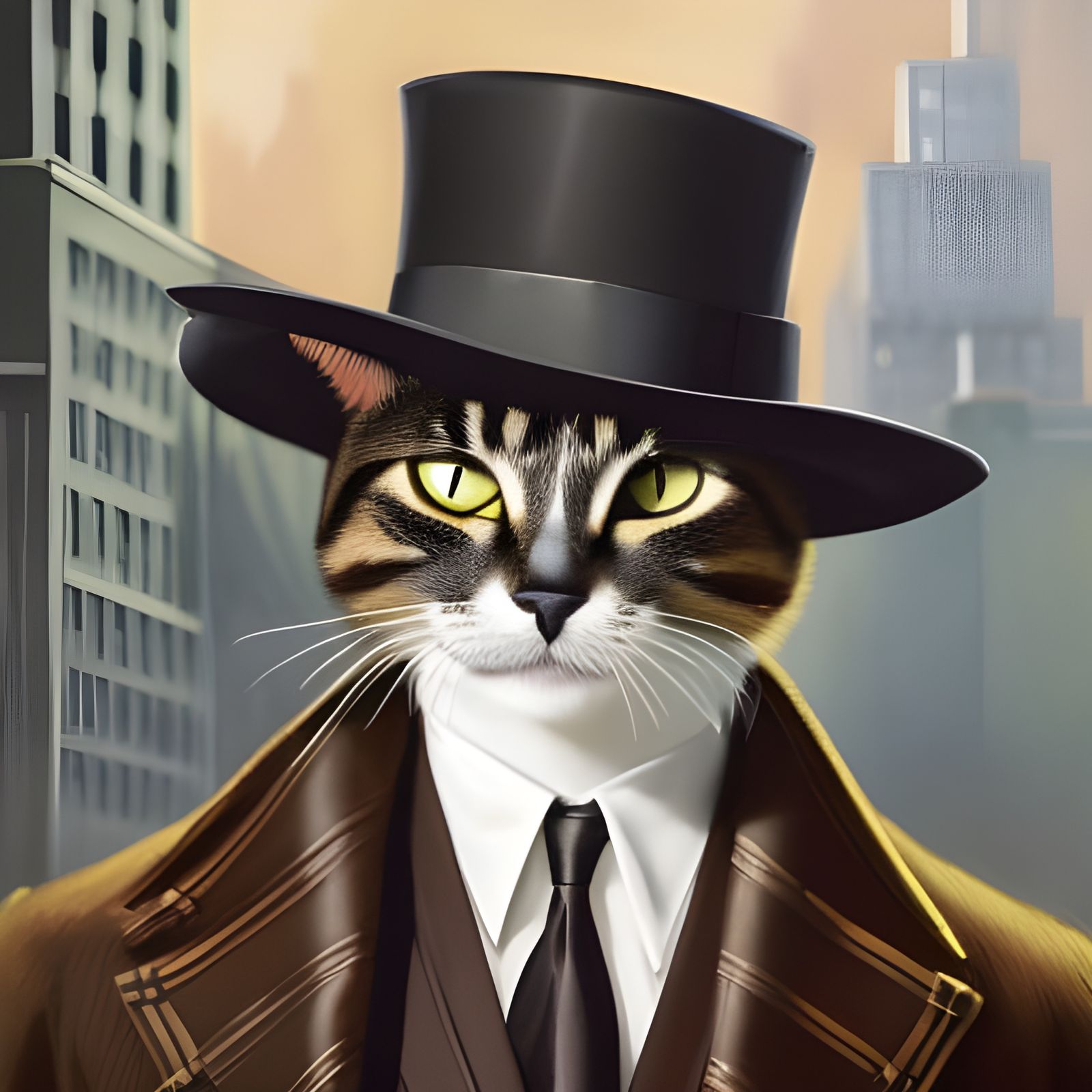 Purry Mason - AI Generated Artwork - NightCafe Creator