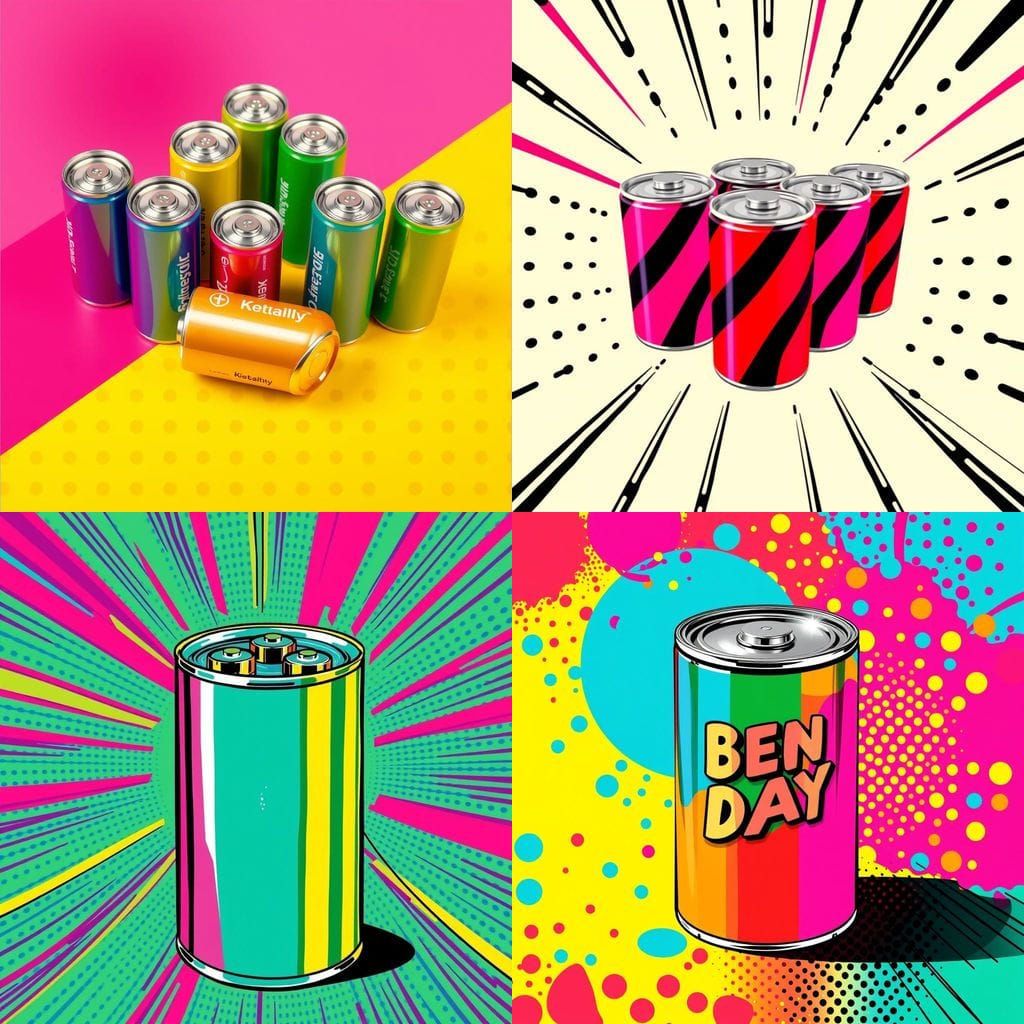 Vibrant Pop Art Reimagines Comic Panel Icon - AI Art