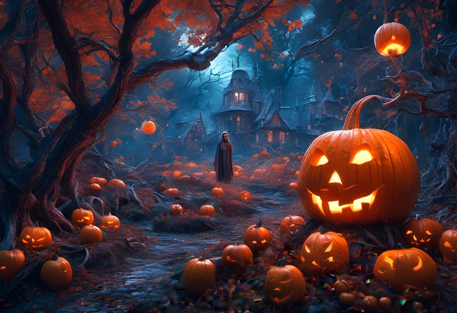 Surreal Halloween - AI Generated Artwork - NightCafe Creator