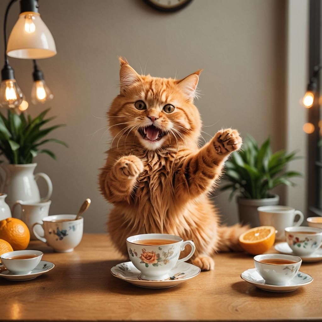 “And then meow, it went this way and that way meow” - AI Generated ...