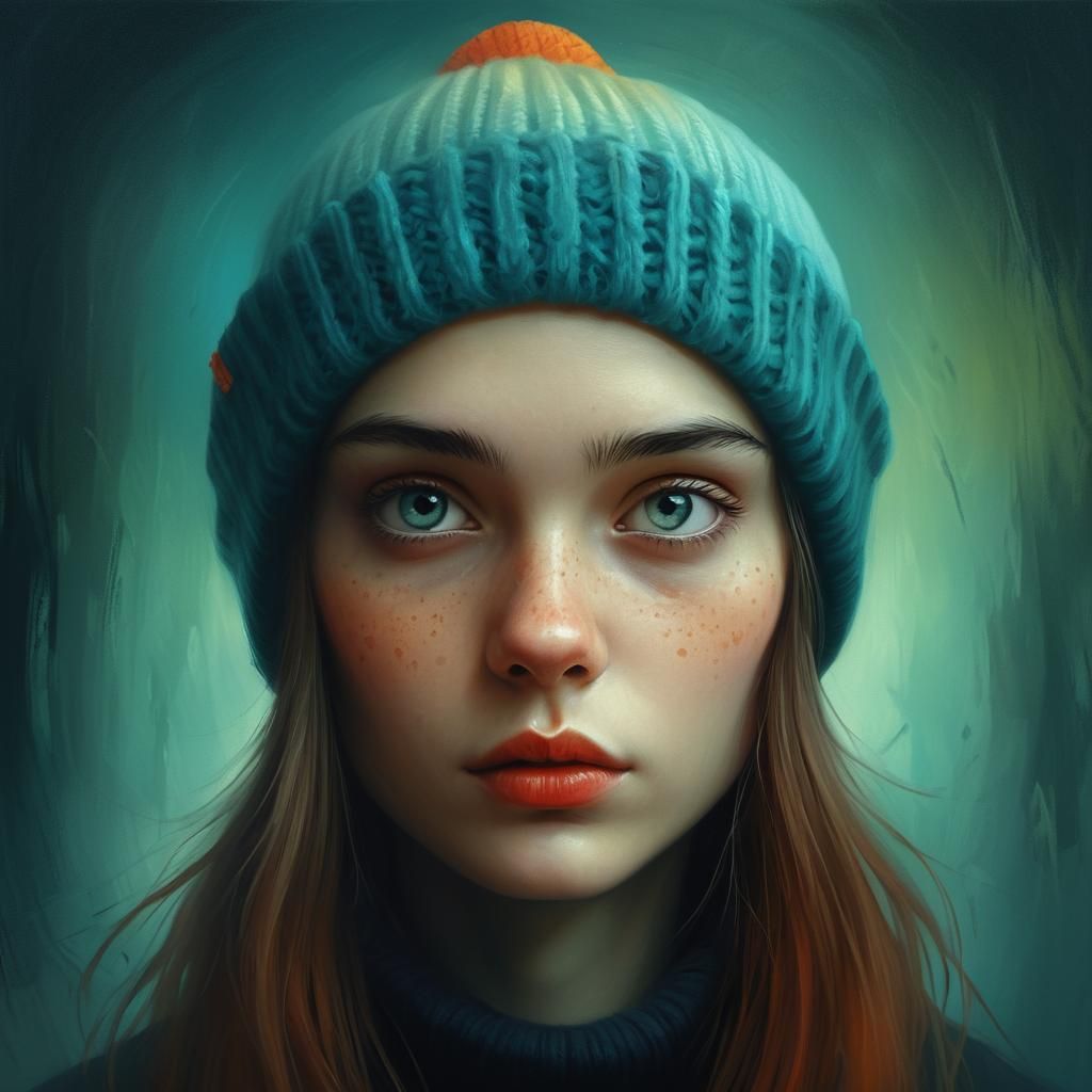 cute girl - AI Generated Artwork - NightCafe Creator