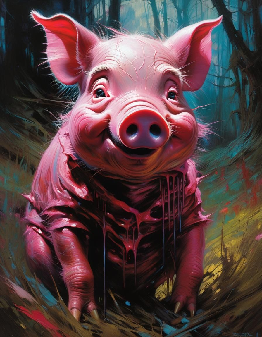 "Piglet" - AI Generated Artwork - NightCafe Creator