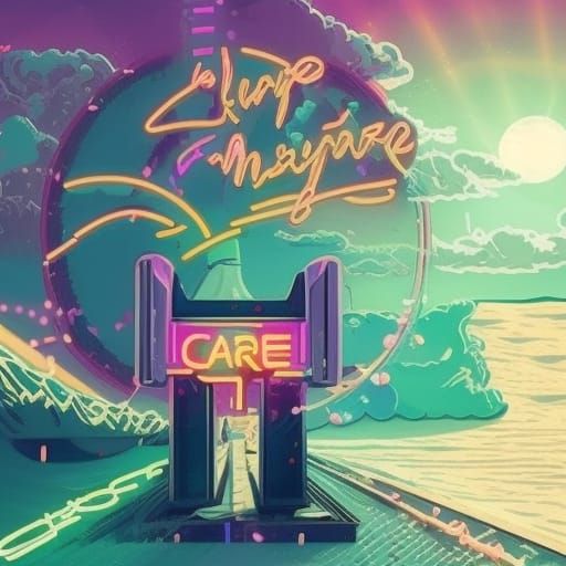 Spotify playlist cover with carefree mood - AI Generated Artwork - NightCafe Creator