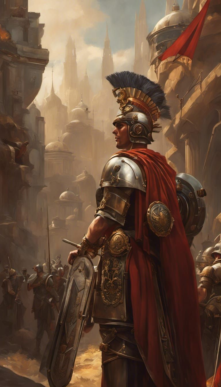 Roman Steampunk: 2603 a.u.c. - Legion - AI Generated Artwork ...