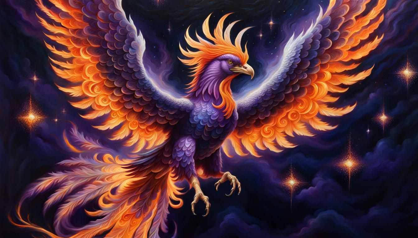 Phoenix - AI Generated Artwork - NightCafe Creator