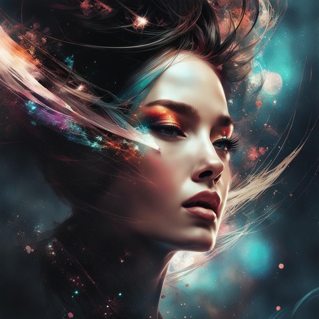 Galactic Allure - AI Generated Artwork - NightCafe Creator