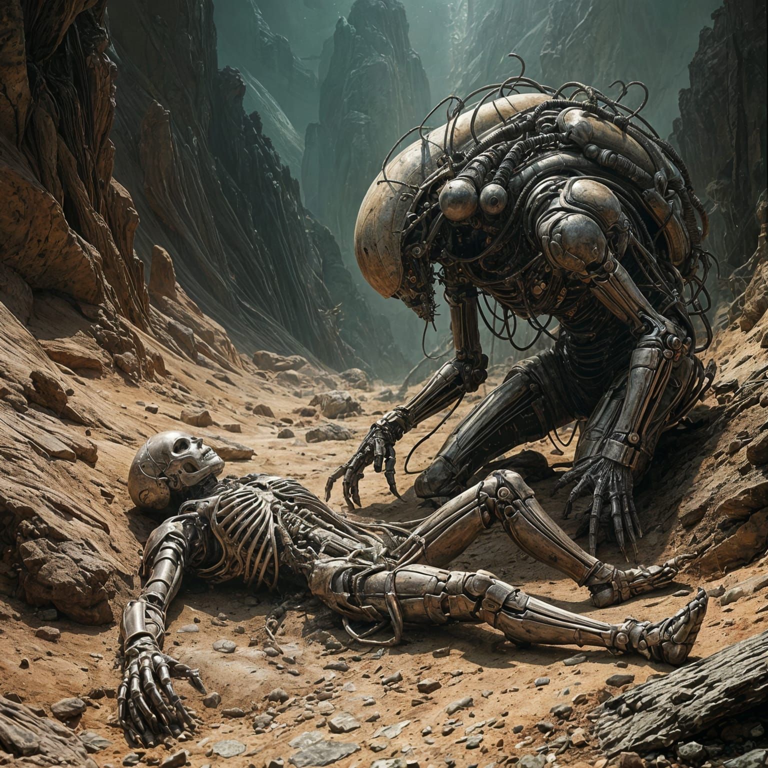 And they discovered the cosmic horror that was the human race....