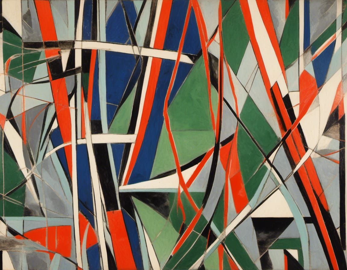 Men & Women 16 Vorticism - AI Generated Artwork - NightCafe Creator