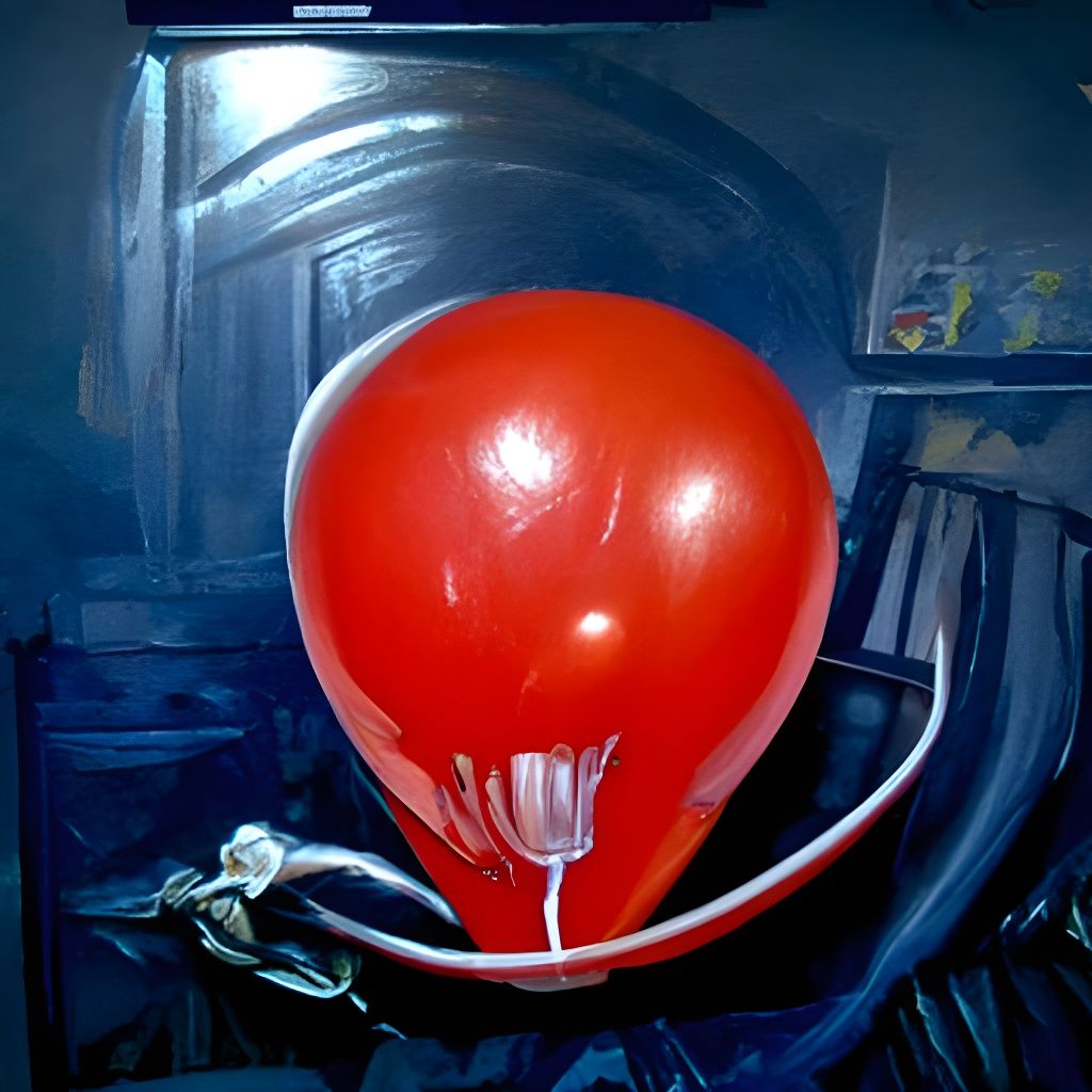 I have a balloon - AI Generated Artwork - NightCafe Creator