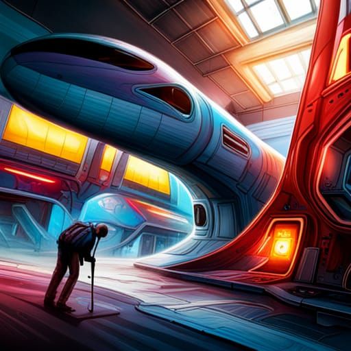 National Aerospace Simulation Center NASC - AI Generated Artwork - NightCafe Creator