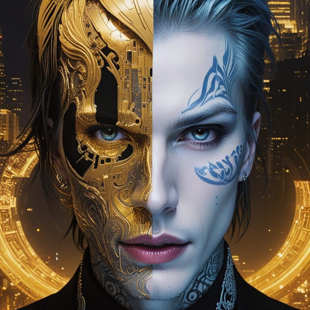 Golden Half-Mask - Golden Half-Mask